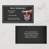 Chalkboard Barbecue Business Card | Zazzle