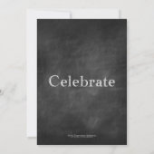 Chalkboard Celebrate Retirement Party Invitations | Zazzle