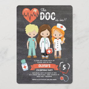 Hospital Invitations | Zazzle