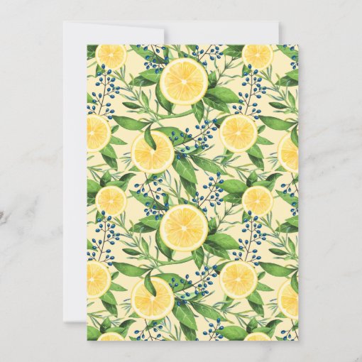 Chalkboard Lemons and Oranges Retirement Party Invitation | Zazzle