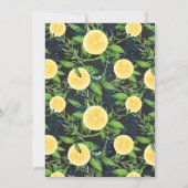 Chalkboard Lemons and Oranges Retirement Party Invitation | Zazzle