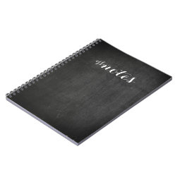 Chalkboard Notebook | Zazzle
