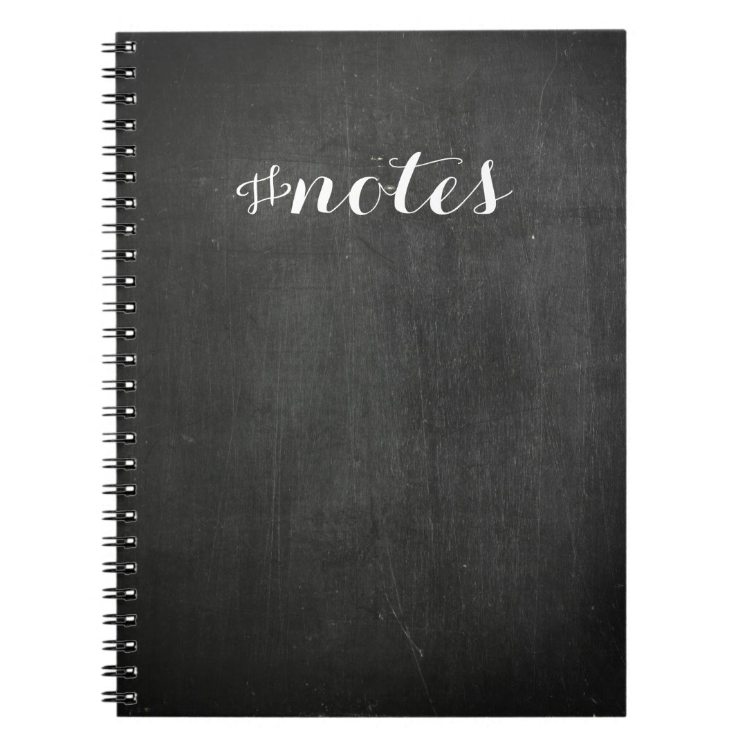 Chalkboard Notebook | Zazzle