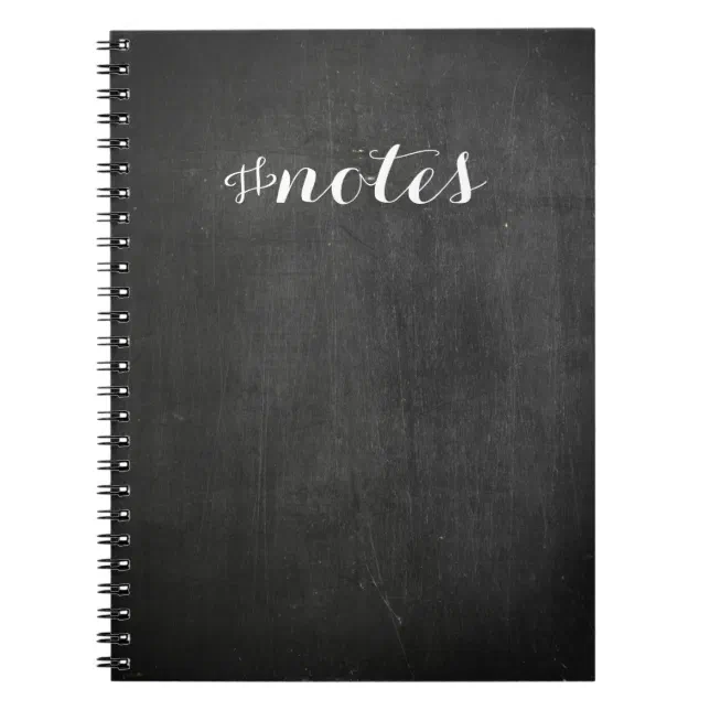 Chalkboard Notebook | Zazzle