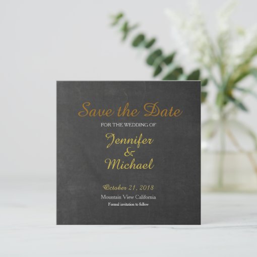 Chalkboard Save the Date Wedding Handwriting | Zazzle Chalkboard Save the Date Wedding Handwriting | Zazzle