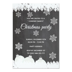 Winter Ball Invitations | Zazzle