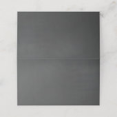 Chalkboard Wedding Folded Place Cards | Zazzle