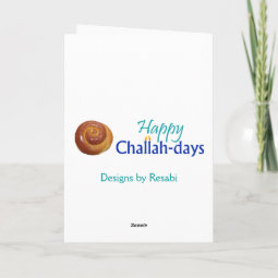 Challah-day Card | Zazzle