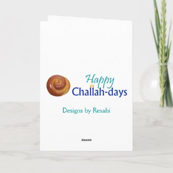 Challah-day Card | Zazzle