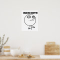 Challenge accepted poster | Zazzle