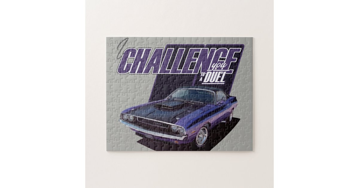 Challenger Duel Jigsaw Puzzle | Zazzle