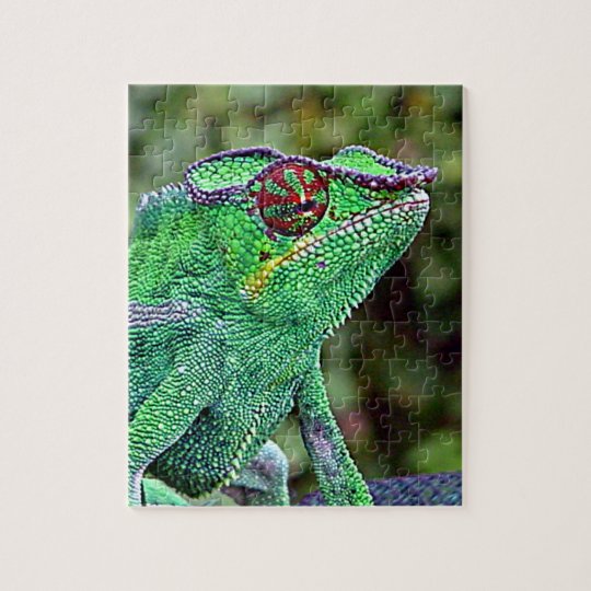 Chameleon Jigsaw Puzzle | Zazzle.com