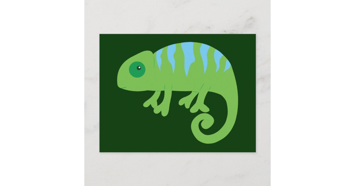 Chameleon Postcard | Zazzle