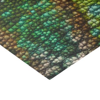 Chameleon Skin Texture Template Tissue Paper | Zazzle