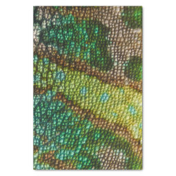 Chameleon Skin Texture Template Tissue Paper | Zazzle