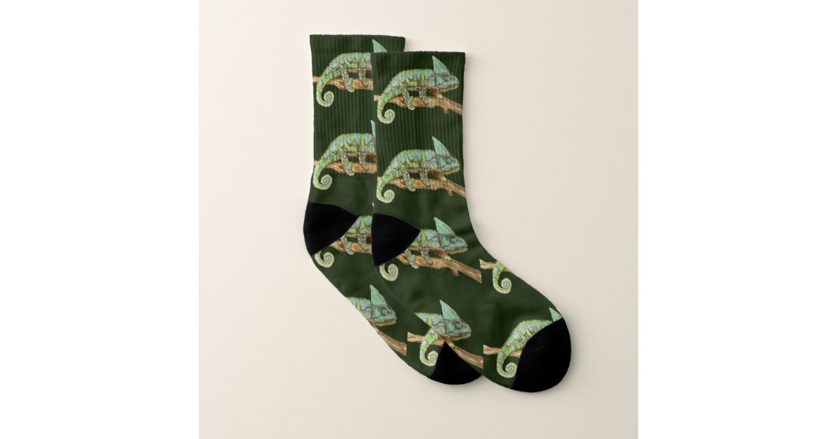 Chameleon Socks | Zazzle