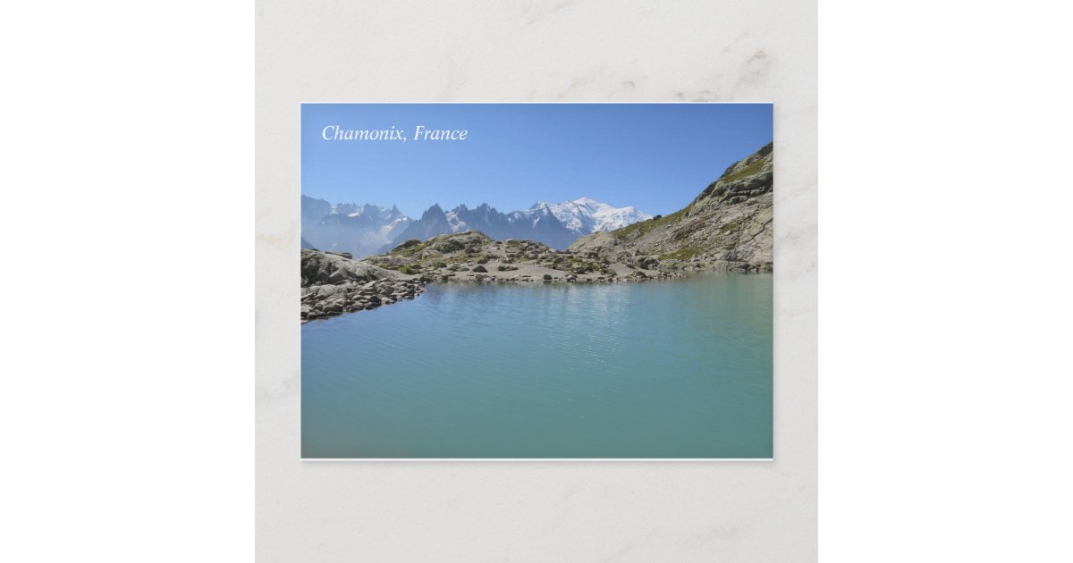 Chamonix Mont Blanc French Alps Postcard | Zazzle
