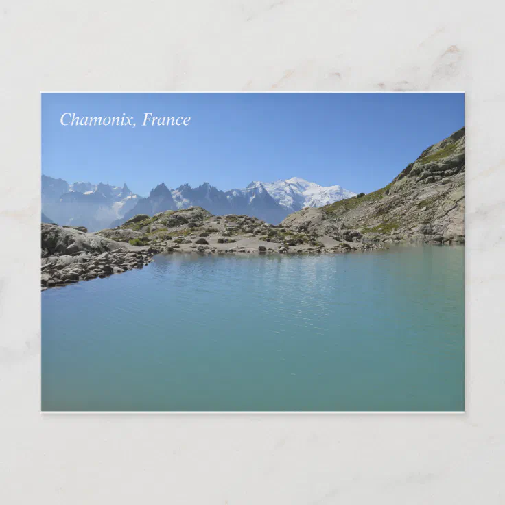 Chamonix Mont Blanc French Alps Postcard | Zazzle