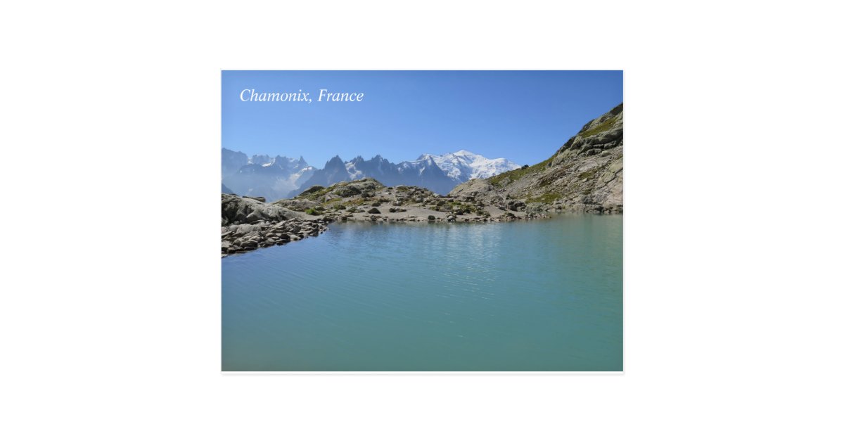 Chamonix Mont Blanc French Alps Postcard | Zazzle.com