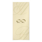 Infinity Symbol Gold White Save The Date Wedding Invitation | Zazzle.com