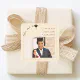 Champagne photo Graduation Party Square Sticker | Zazzle
