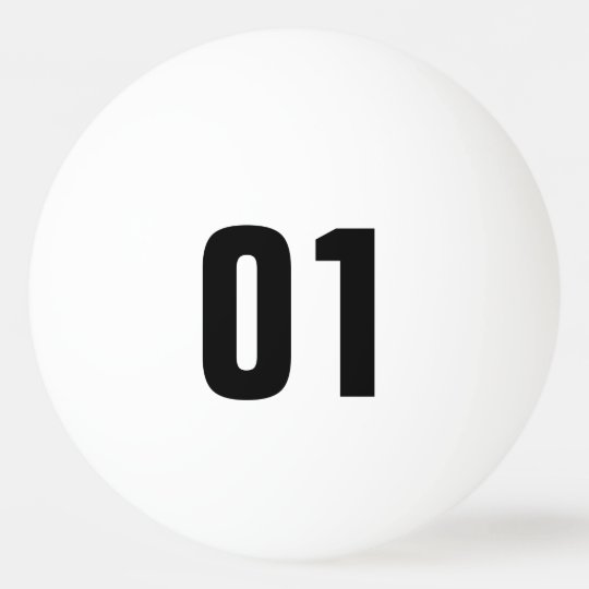 chance numbered balls | Zazzle.com