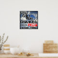 " Chances " Inspirational/ Motivational Poster | Zazzle