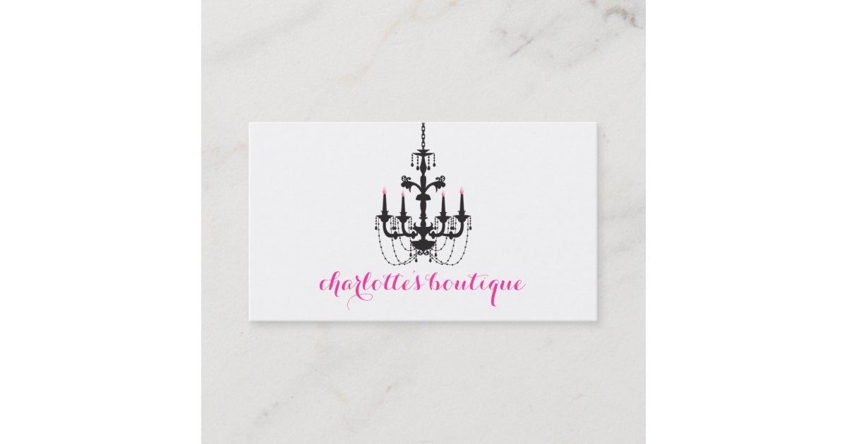 Chandelier Business Cards | Zazzle
