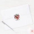 CHANDLER FAMILY CREST - CHANDLER COAT OF ARMS CLASSIC ROUND STICKER ...