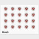 CHANDLER FAMILY CREST - CHANDLER COAT OF ARMS CLASSIC ROUND STICKER ...
