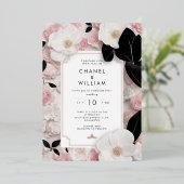 Chanel-inspired luxury Foil Invitation | Zazzle
