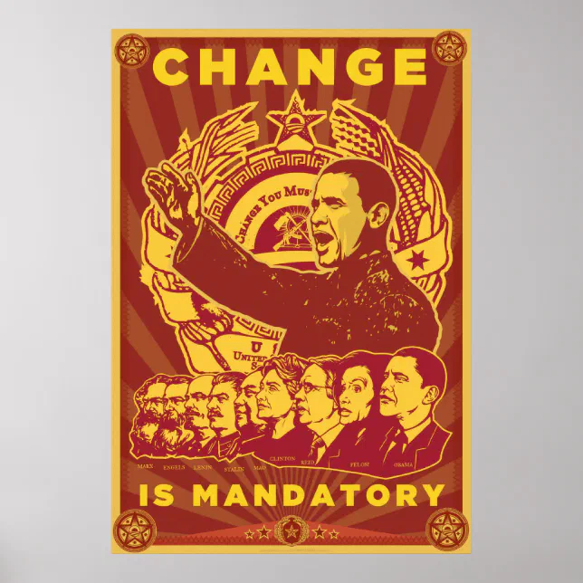 Change Is Mandatory Poster | Zazzle