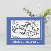 Change of Address Announcement Card. | Zazzle