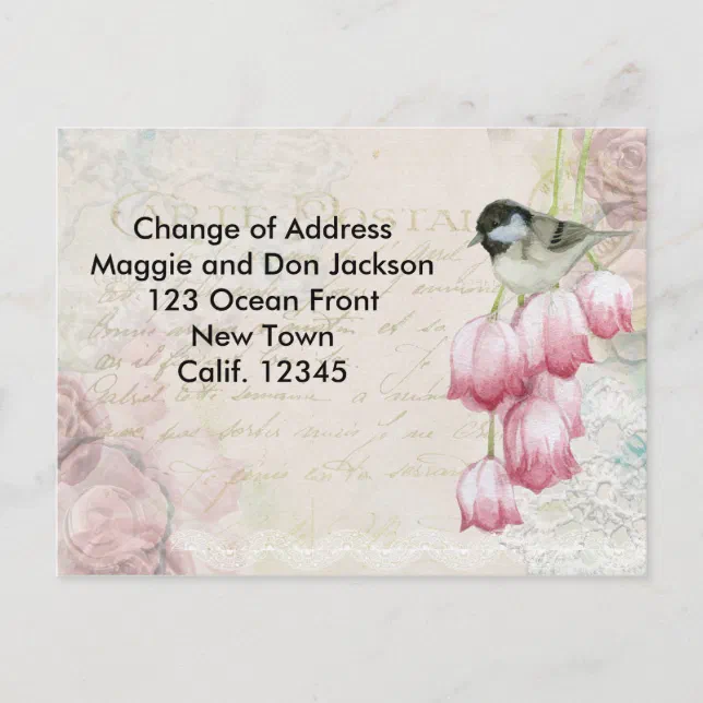 Change of Address Postcard | Zazzle