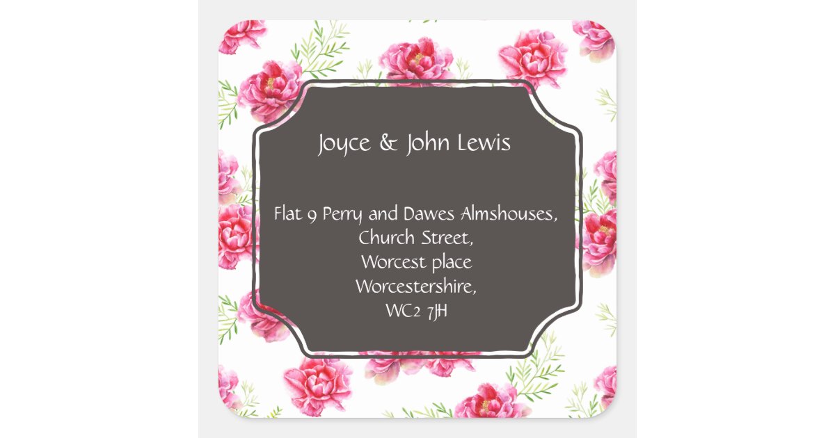 Change of Address Stickers | Zazzle