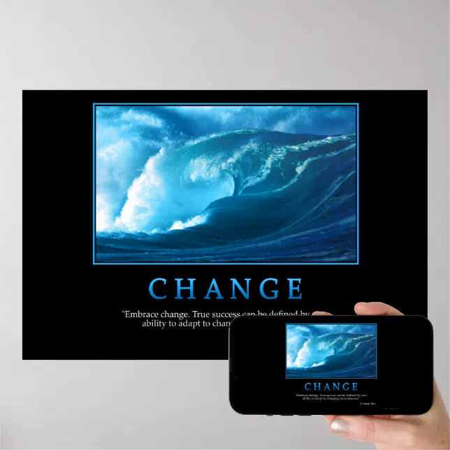 Change Poster | Zazzle