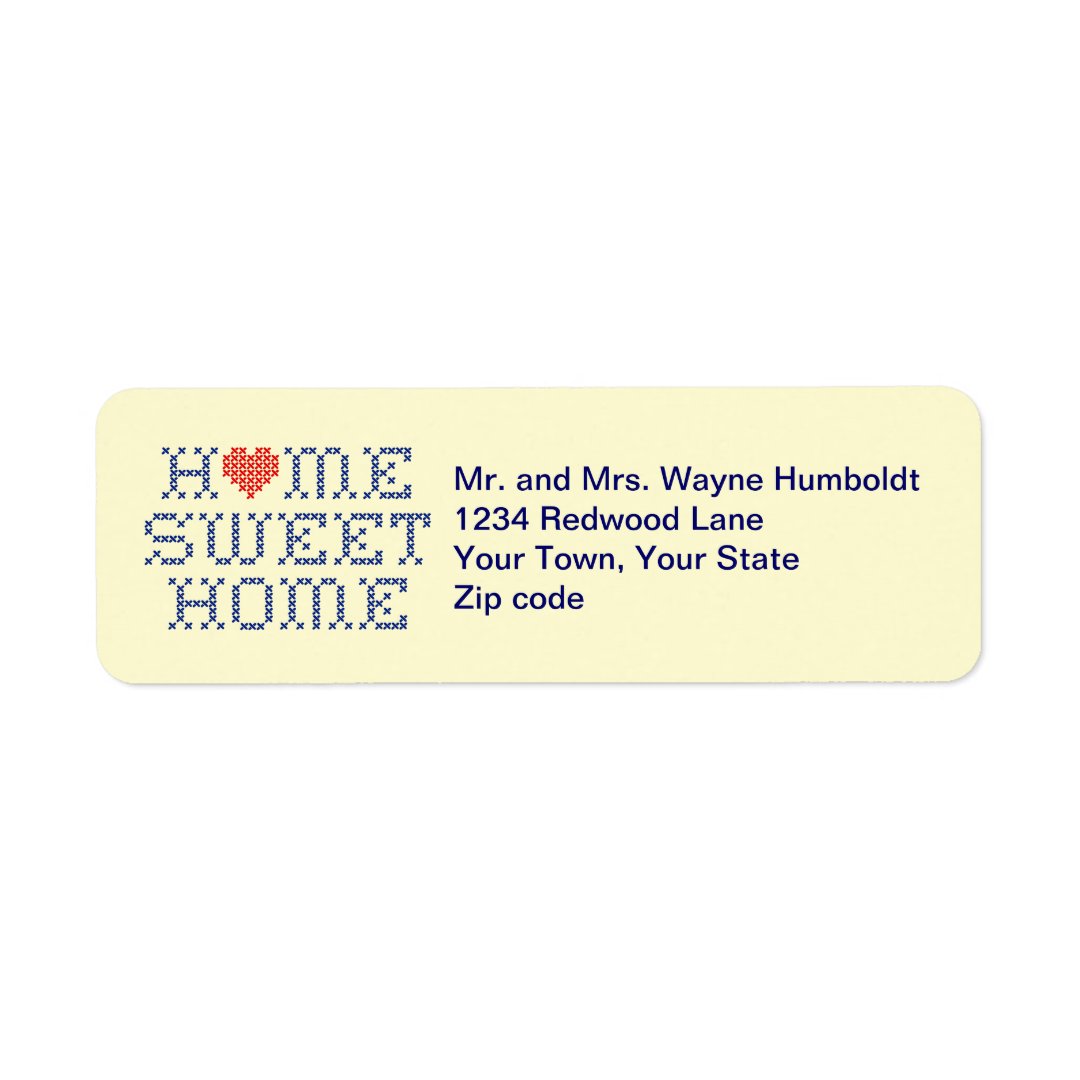 Change the Background Color Address Labels | Zazzle