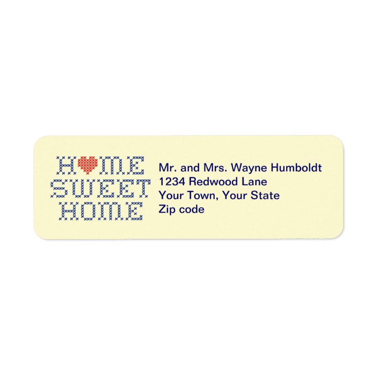 Change the Background Color Address Labels | Zazzle