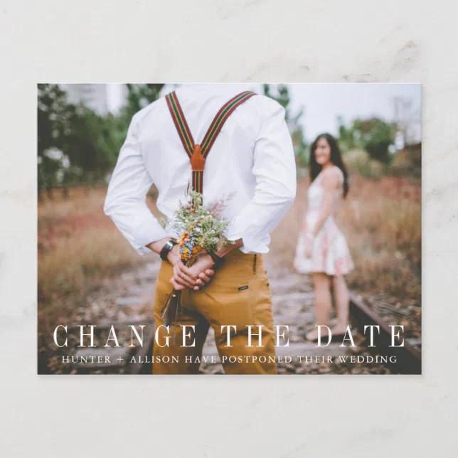 Change the Date Card | Zazzle