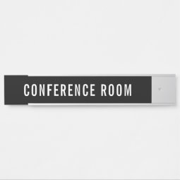 Changeable Conference Room Sign Office Door Metal | Zazzle