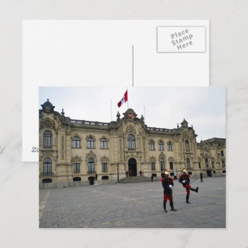 Changing of the Guard, Lima, Peru Postcard | Zazzle