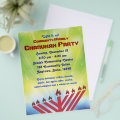 Chanukah Party Flyer | Zazzle