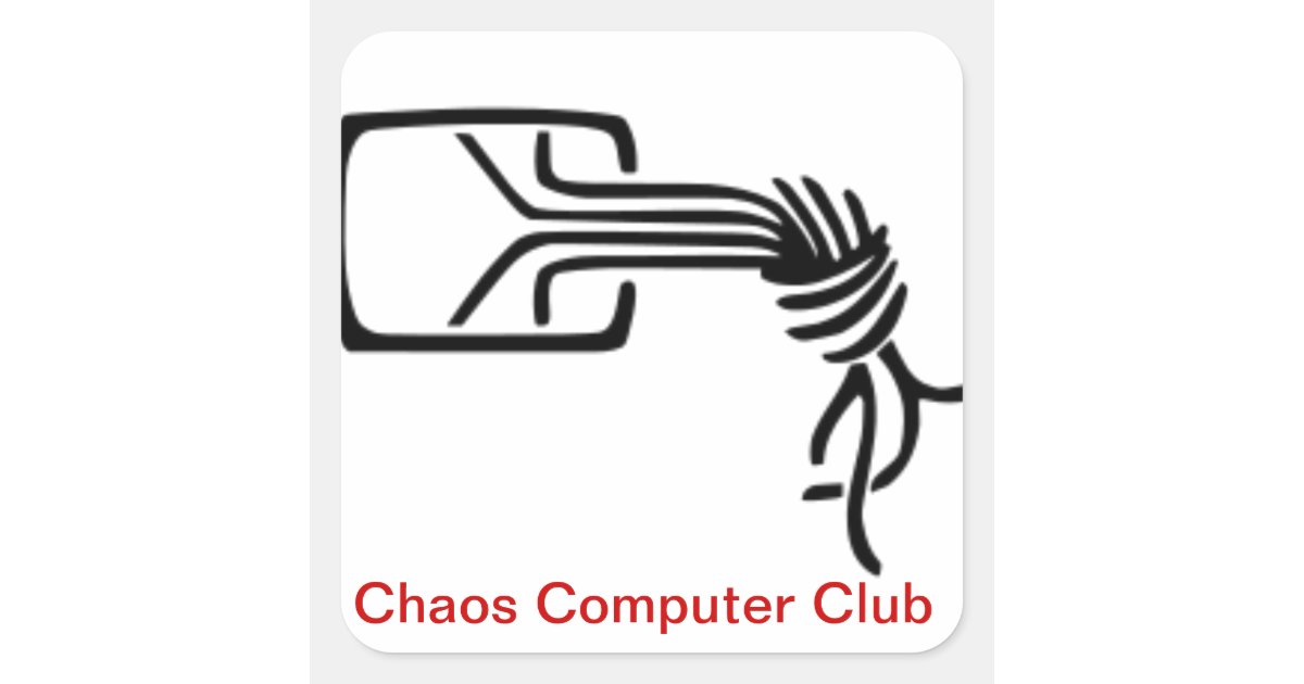 Chaos Computer Club sticker | Zazzle
