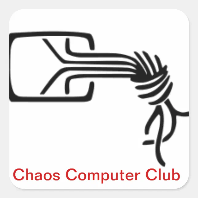 Chaos Computer Club sticker | Zazzle