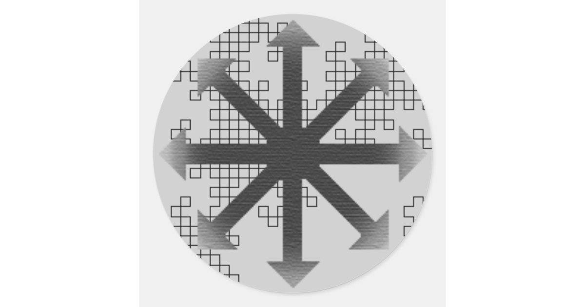 Chaos Sticker | Zazzle