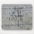 Chaotic Scratch Grooves On Wood Mouse Pad | Zazzle