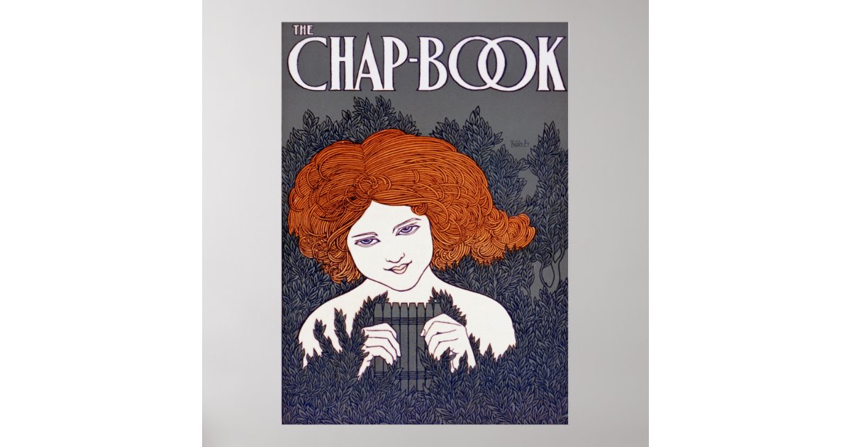 CHAP BOOK POSTER | Zazzle