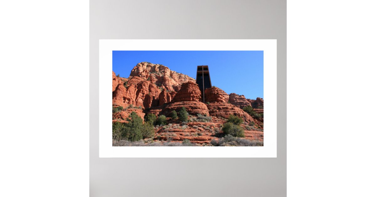 Chapel of the Holy Cross Poster | Zazzle