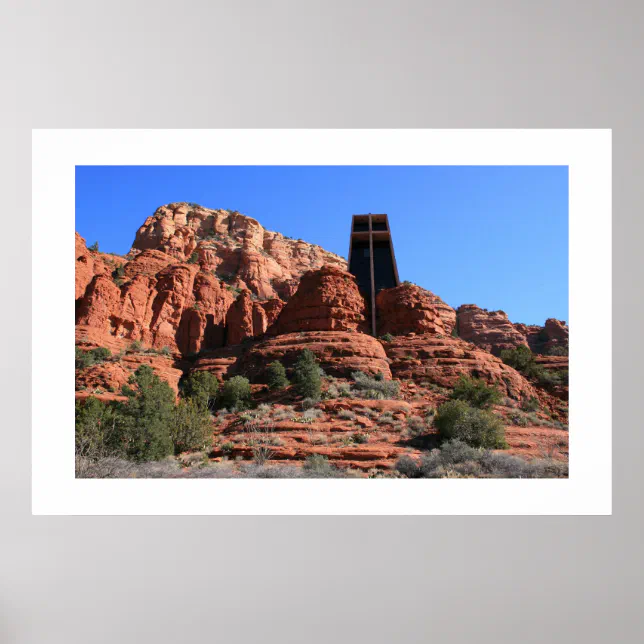 Chapel of the Holy Cross Poster | Zazzle
