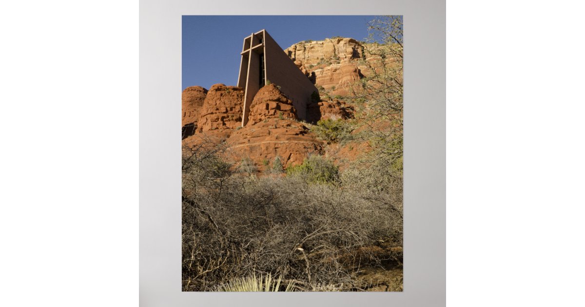 Chapel of the Holy Cross Poster | Zazzle
